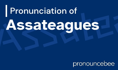 How To Pronounce Assateagues - Correct pronunciation of Assateagues