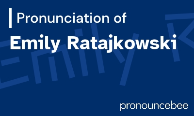How To Pronounce Emily Ratajkowski - Correct pronunciation of Emily ...