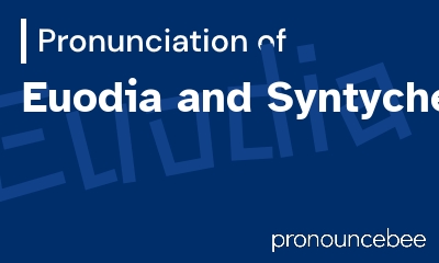 How To Pronounce Euodia and Syntyche - Correct pronunciation of Euodia ...