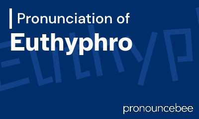 How To Pronounce Euthyphro - Correct pronunciation of Euthyphro