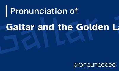 How To Pronounce Galtar and the Golden Lance - Correct pronunciation of ...