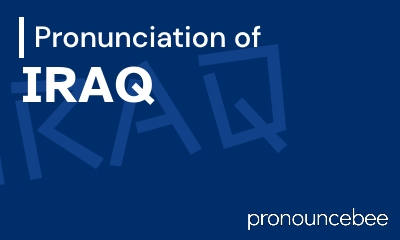 How To Pronounce IRAQ - Correct pronunciation of IRAQ