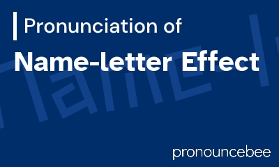 How To Pronounce Name-letter Effect - Correct pronunciation of Name ...