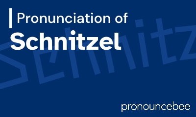 How To Pronounce Schnitzel - Correct pronunciation of Schnitzel