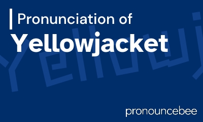 How To Pronounce Yellowjacket - Correct pronunciation of Yellowjacket